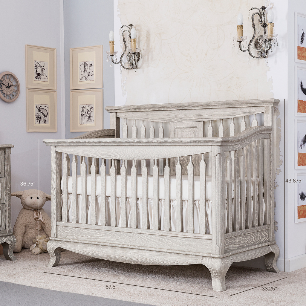 Antonio Convertible Crib Solid Back