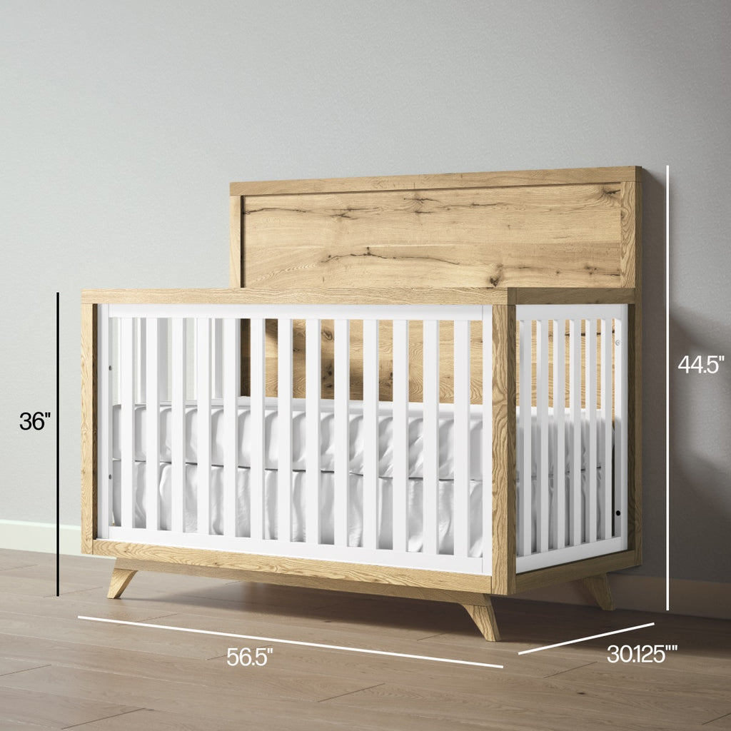 Uptown Convertible Crib by Romina Furniture | Baby Safe | GREENGUARD ...